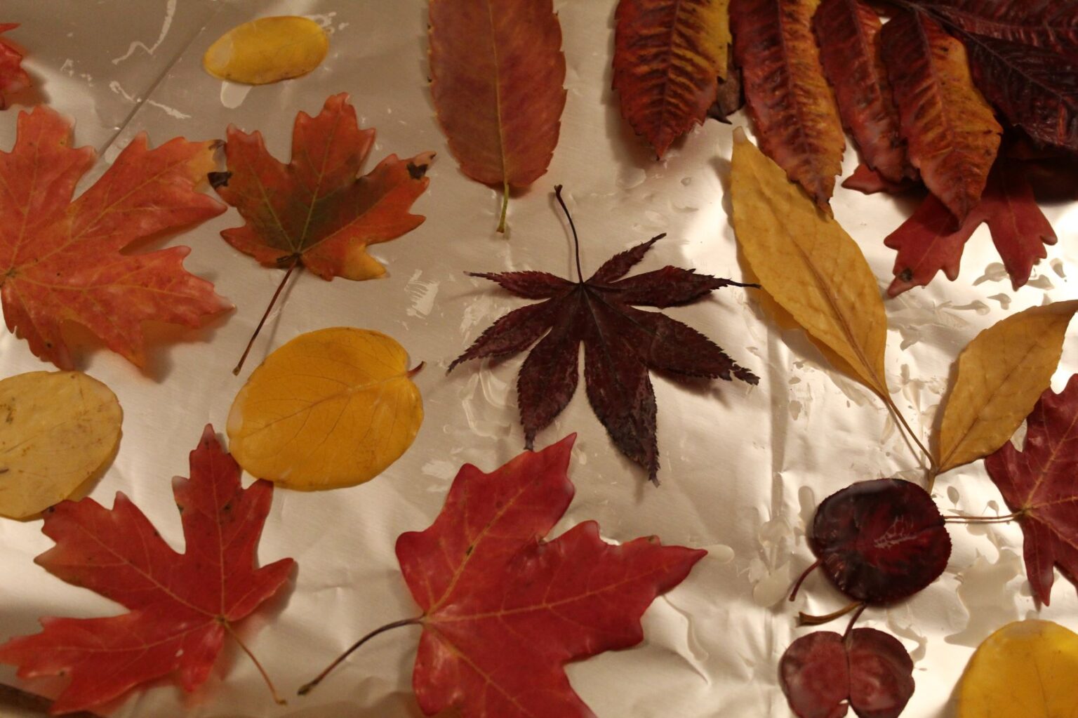 Wax-Dipped Fall Leaf Garland to Bring Nature into your Home - Oui Chéri ...